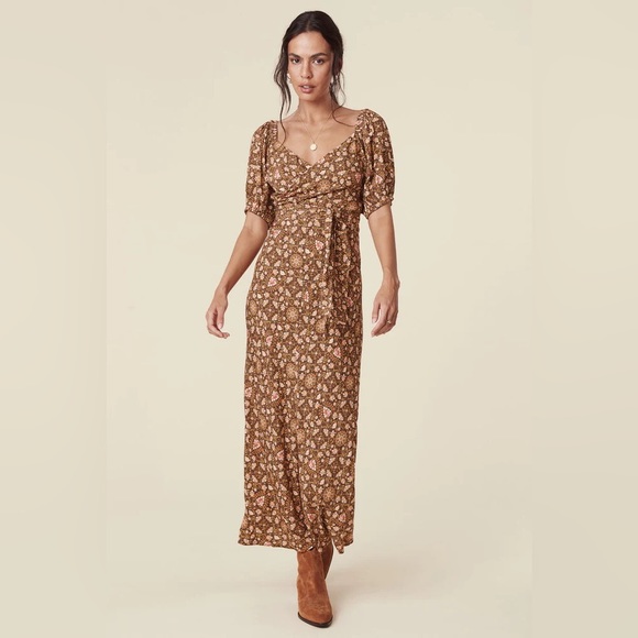 Spell | Dresses | Spell Madame Peacock Sweetheart Dress Paisley Floral ...
